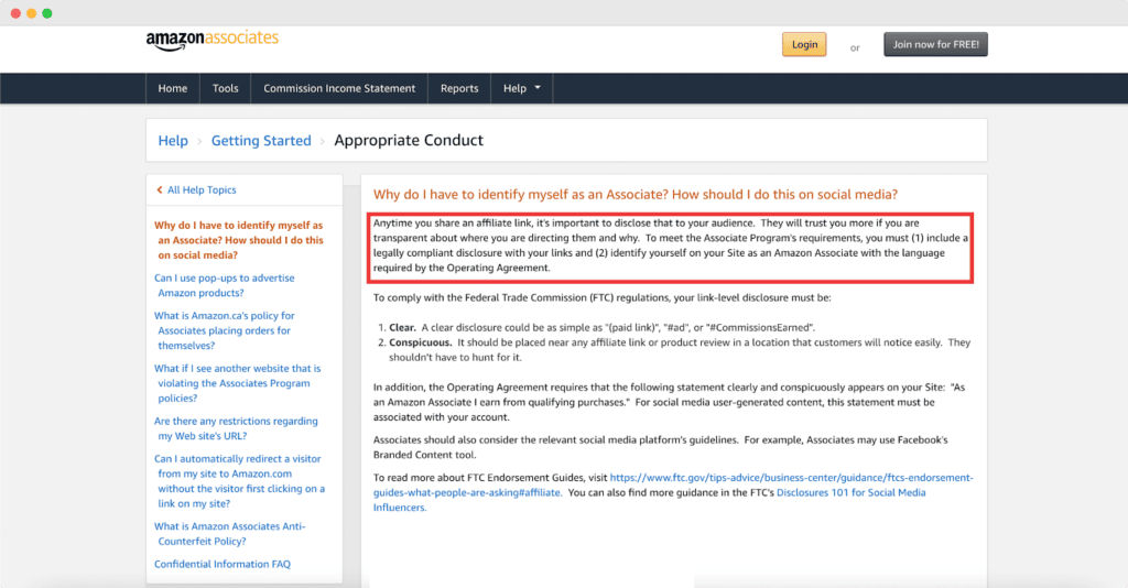 Affiliate Link Disclosures: Best Practices & Examples [2025]