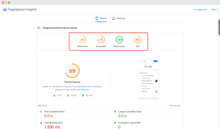 Optimizing Your Site For Page Speed With Google PageSpeed Insights ...