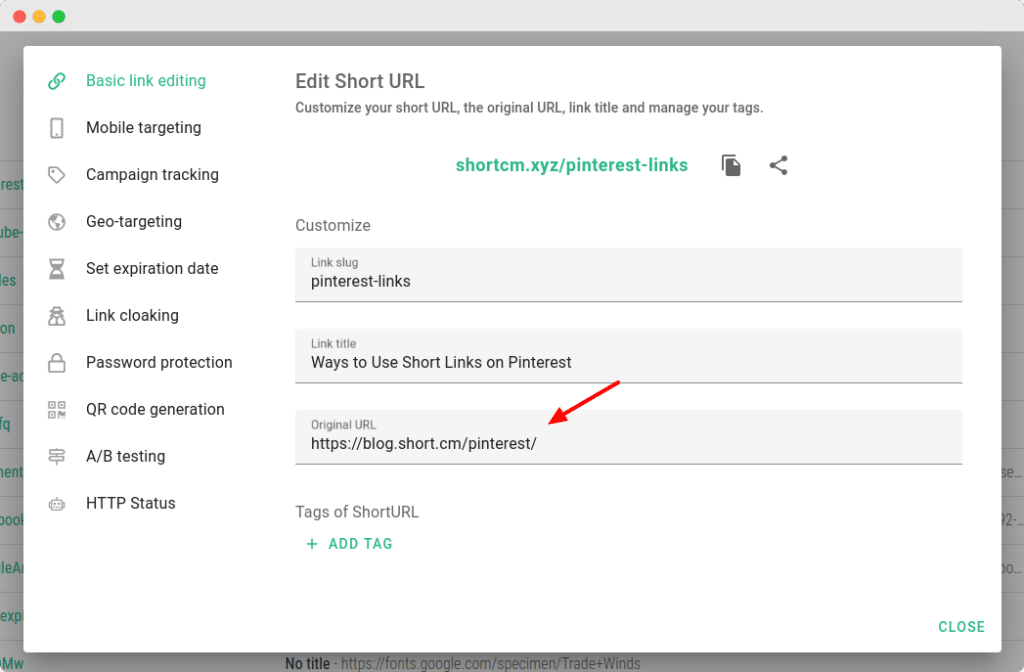How To Easily Change Your Destination URL In WordPress? - BetterLinks