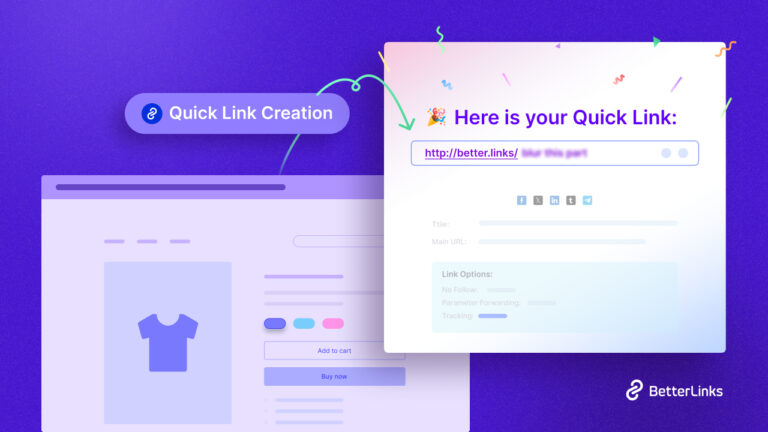 [New Feature] How Does 1-Click Quick Link Creation Work in BetterLinks ...